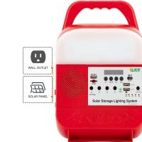 China Home 12v DC Solar Lighting Energy System Mini Portable 25w Ups Portable Home Mp3 for sale