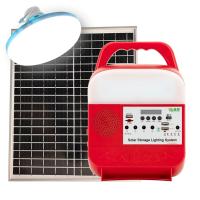 China 25W Solar Lighting System Power Emergency For Home With 3bulbs for sale