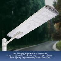 China 1000W Integrated Solar Street Light Remote Motion IP65 Sensor With Lithium Battery Pole for sale