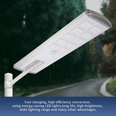 China 1000W Integrated Solar Street Light Remote Motion IP65 Sensor With Lithium Battery Pole for sale