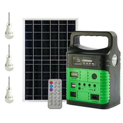 China 7500mAh Solar Generators Portable Power Station With Panel 10W for sale