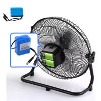China Mini Rechargeable Solar Panel Ventilating Industrial Electric Fan With Camping Led Emergency for sale