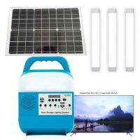 China Portable Rural Solar Lighting System Kit Small Panel Energy Storage Power for sale