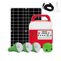 China SRE-6899 Custom Solar Energy Portable Lighting System Kit With Bulb for sale
