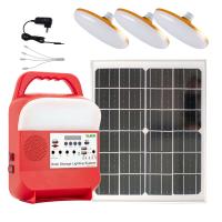 China IP65 Outdoor Portable Solar Power Bank Station Rechargeable Camping Flash Light for sale