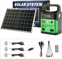 China Home Indoor Solar Panel Charging LED Light Camping Portable Power 3.7V*3Pcs for sale