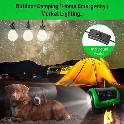 China SRE-0603 Solar Led Camping Emergency Light Usb Recharge Bulb Set for sale
