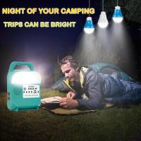 China Rechargeable Portable Solar Led Emergency Bulbs Work Lights Charging Lamp 24SMD for sale