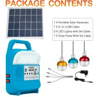 China Portable LED Camping Solar Garden Light Lamp Charged Energy Panel Powered Emergency Bulb for sale
