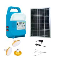 China Rechargeable Solar Camping Lamp Light LED Bulb Portable Work Emergency USB Outdoor for sale