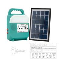 China Mini Sun Solar System Light Power Generator Rechargeable Portable Station for sale
