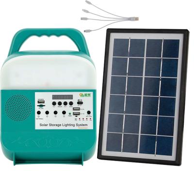 China LIthium Cell Battery Solar Energy System Off Grid Home Power Lighting Kits 2000Mah for sale