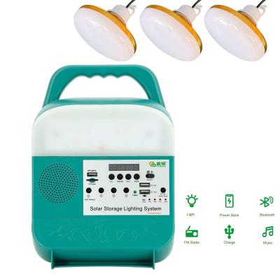 China SRE-688 Indoor Solar Panel Emergency Light Led For House Home Lighting System for sale