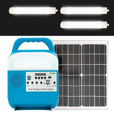 China SRE-618-C Solar Power Generator System Lighting Emergency With Music Speaker FM Radio for sale