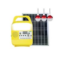 China Multifunctional 16V Solar Panel Led Lighting System 16W For Tent Hiking Fishing Emergency for sale