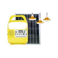 China Portable Ip65 Rechargeable Solar Powered Led Lamp Emergency Lights Usb Charging Camping Lamps Lanterns For Outdoor Home for sale