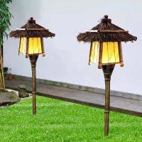 China IP65 Outdoor Lamp Solar Garden Street Light Chandelier With Pole And Battery for sale