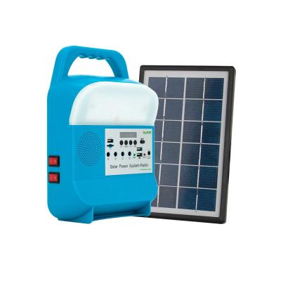China 6000mah Solar Power Bank LED Emergency Lights 3W 6V Rechargeable for sale