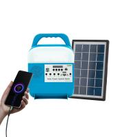 China 3W High Capacity Solar Powered LED Lights Portable Laptop Bank For Camping for sale