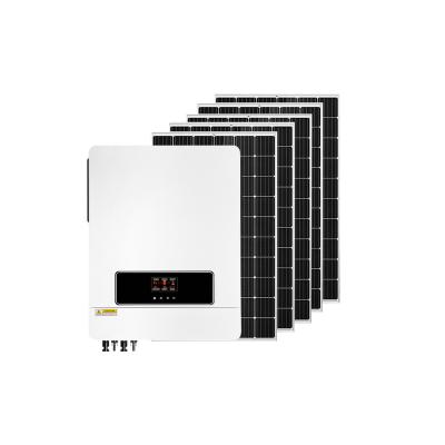 China 10KW MPPT Solar Panels Micro Inverter On Grid System WIFI GPRS 500VDC for sale