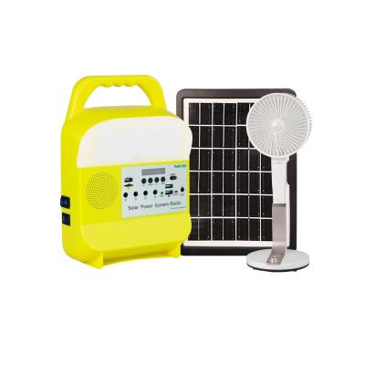 China 5W Complete Off Grid Solar Portable Led Lighting For Home Energy Generating for sale