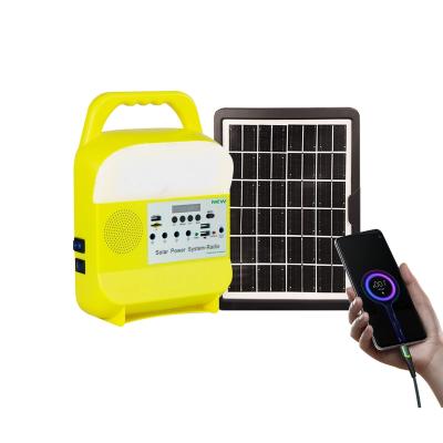 China Home Lighting Solar Panel Power System Energy Kit With LED Bulb SRE-585 IP55 for sale
