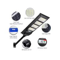 China LED Street Light Solar Power With Pole Remote Control Sensor Waterproof Lamp High Lumen Outdoor Led Solar Street Light for sale