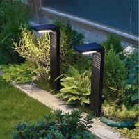 China Solar Garden Light White LED Outdoor Lawn Light Waterproof Flood Light Kit Garden Lights Solar Powered for sale