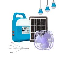 China Solar Power Lighting Systems Solar Generator System 5W Solar Power Kit With Speaker Solar Energy Lighting System for sale