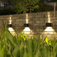 China Illuminate Sun Solar Wall Light 3.7V Sensor Garden Lamp Waterproof Nordic Decor for sale