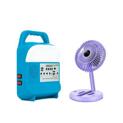 China Lithium Battery Solar Generator For Camping Emergency Power For TV With Fan for sale