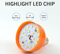 China Outdoor Waterproof Solar LED Bulb 20W 50W Remote Control E27 Rechargeable for sale