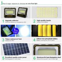 China Industrial Waterproof Solar Floodlight Led IP65 Outdoor Portable Telescopic 200W for sale