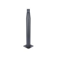 China Custom Ip65 Galvanized Solar Street Light 8 - 12M Single Arm Road Pole Parts for sale