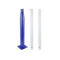 China 3m 4m 6m 8m Street Light Pole Garden Aluminum Stepped ODM For Outdoor for sale