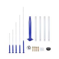 China Custom Ip65 Galvanized Solar Street Light 8 - 12M Single Arm Road Pole Parts for sale
