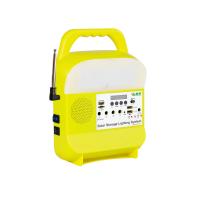 China 818 Solar Home Battery Energy Storage System 4 Lights Renewable Energy IP65 for sale