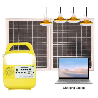 China Portable Camping Generator With Type C Mobile Charge Port Solar Systems 45W 16V for sale