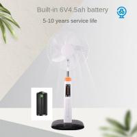 China F13 Rechargeable Outdoor Fan Safety Protection Grill Stainless Steel USB LED Bulbs for sale