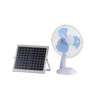China 15W Solar Powered Outdoor Fan 3 Gears Adjustment For Home Pedestal Fan for sale