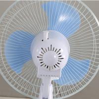 China 15W Solar Powered Outdoor Fan 3 Gears Adjustment For Home Pedestal Fan for sale