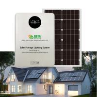 China 16V 12.5AH White Portable Solar Generating Systems With Universal Output Socket for sale