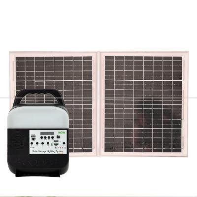 China 45W solar panel IP65 Solar LED Home Light ABS Material -20℃-60℃ Working Temperature Portable Power Stations Solar for sale