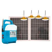 China 818 LED Solar Home Light System With IP65 Rating For TV And Fan Portable Solar Power Station for sale