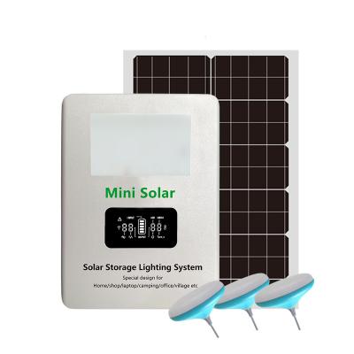 China 12V Portable Solar Hybrid Inverter With Battery 6W*3pcs 50Hz for sale