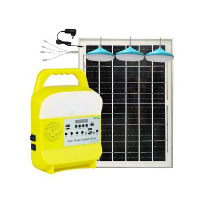 China 6000K Portable Solar Bulbs Color Temperature Ceiling Lights Indoor for sale
