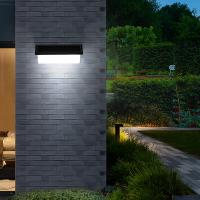 China Solar Powered 8-10 Hours Working Time Outdoor Garden Wall Fence Lamp Light with White/Warm White/RGB Color for sale