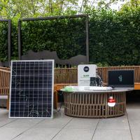 China 12V Portable Monocrystalline Solar Panel Generating Systems Charge Time 6-8 Hours for sale