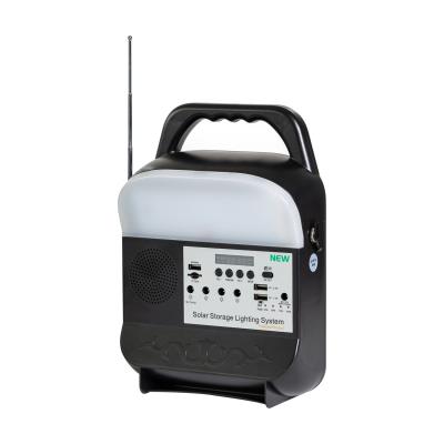 China 2Y LED Home Solar Lighting System 6W*4Pcs Included For Rural Area for sale