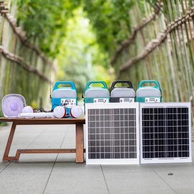 China Eco-Friendly Solar Home Lighting Kit Sustainable Illumination Portable Lighting Radio System for sale